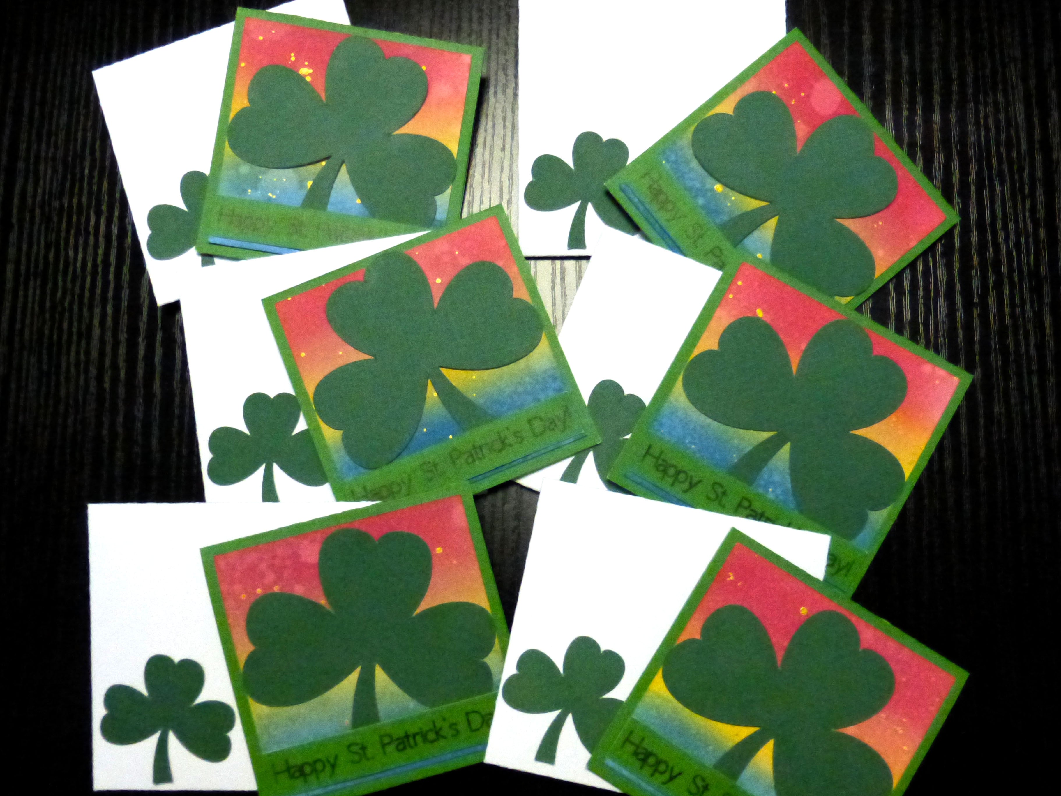 St. Patrick's Day Note Set – Glue Dots