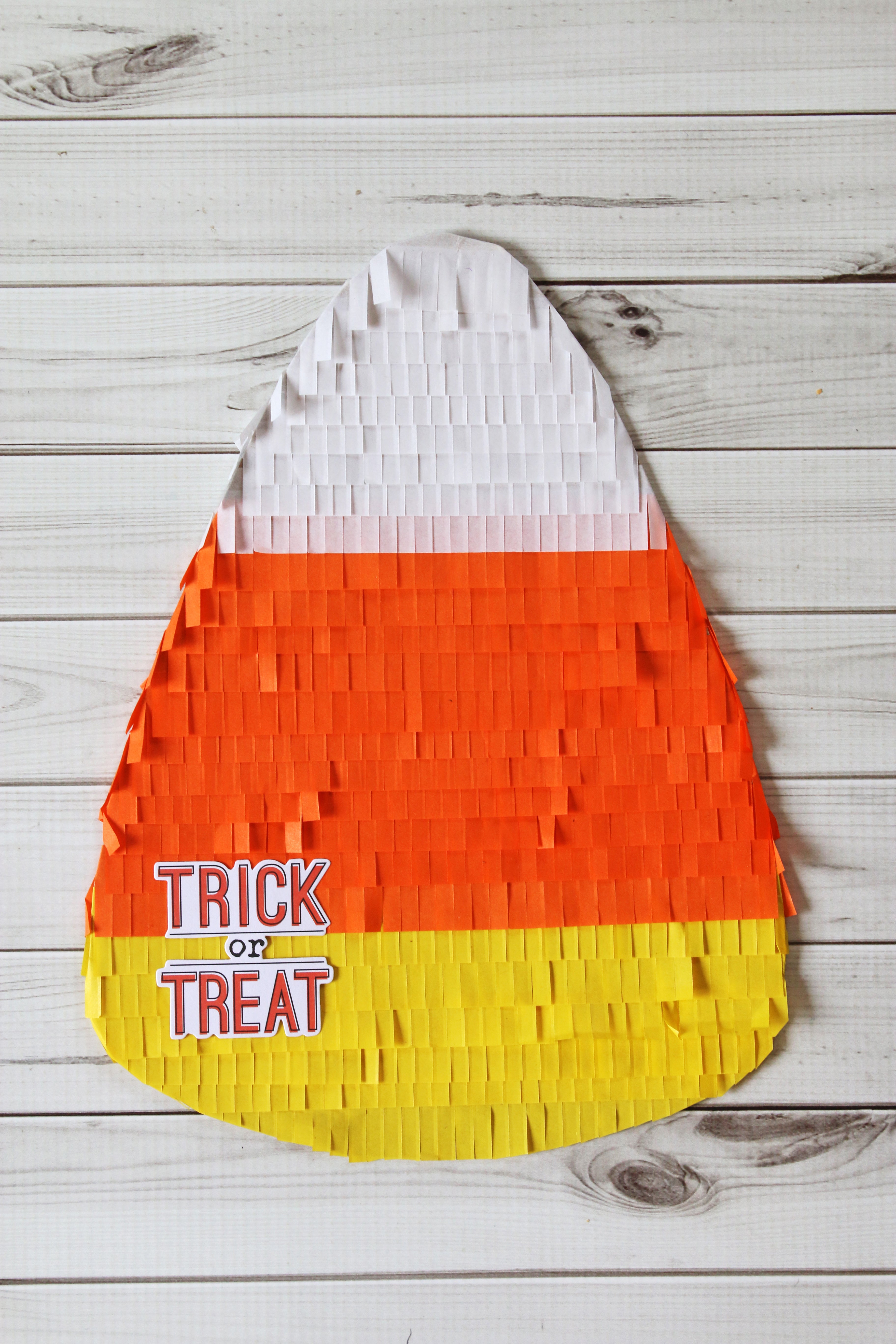 Candy Corn Decor – Glue Dots