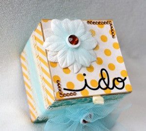 "I Do" Gift Box – Glue Dots