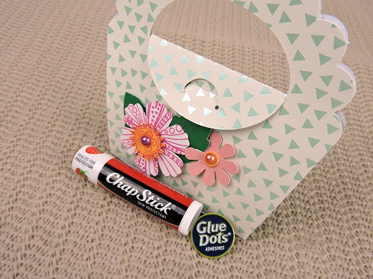 Paper Chapstick Purse – Glue Dots